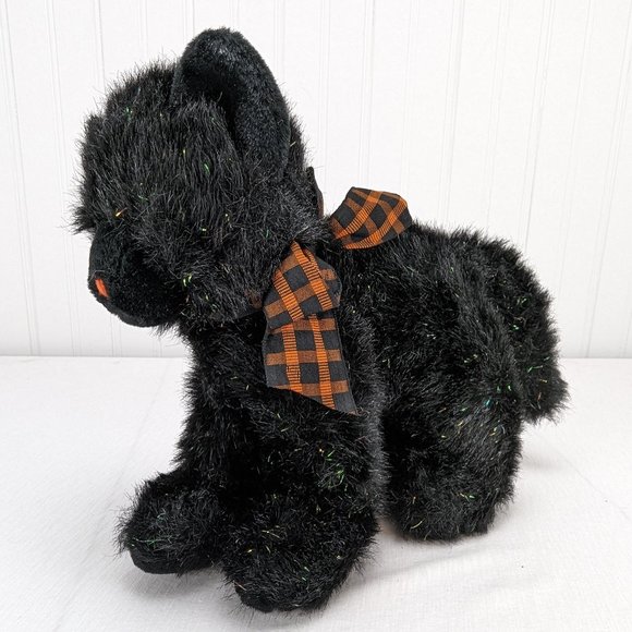 Russ Berrie | Toys | Russ Berrie Burnside Black Cat Plush Stuffed ...